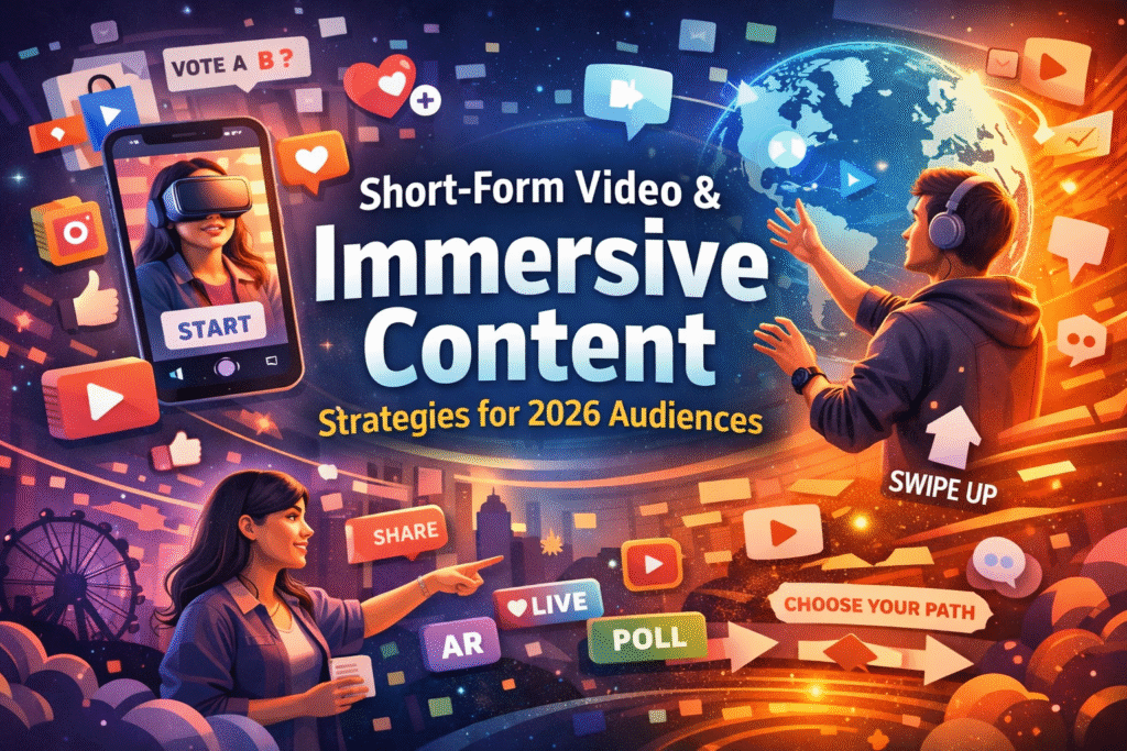 Short-Form Video & Immersive Content Strategies for 2026 Audiences ...